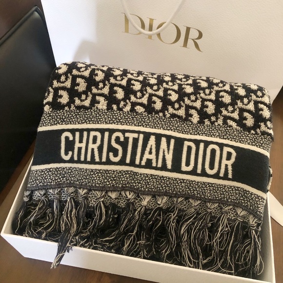 Dior | Tops | Dior Oblique Hooded Poncho | Poshmark